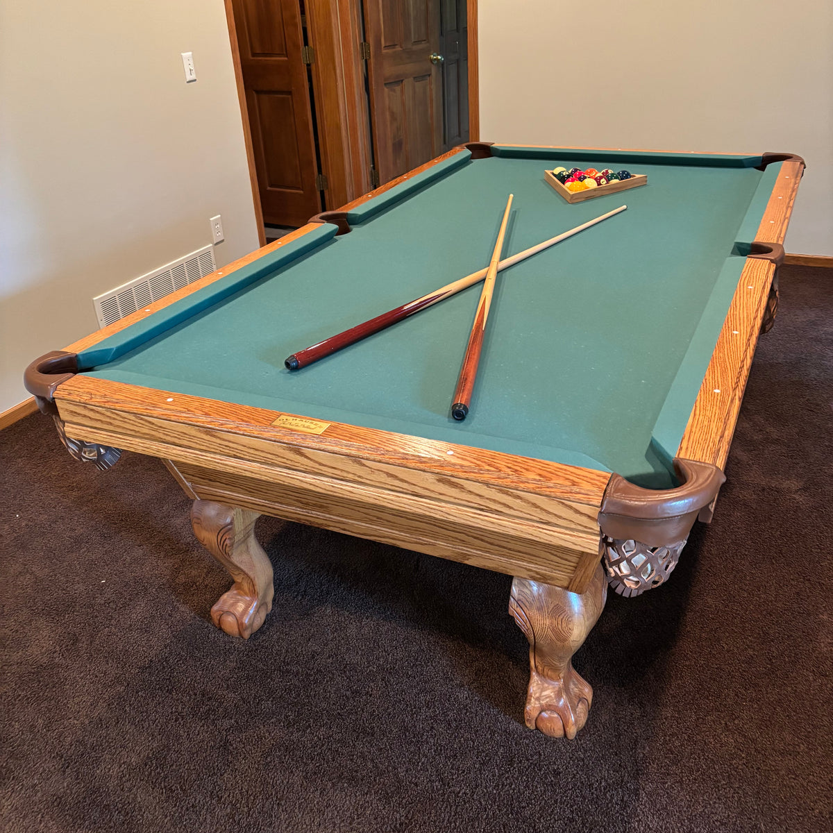 8’ Olhausen Pool Table – Professional Pool Table Movers in Twin Cities, MN